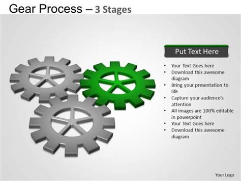 Powerpoint Process Leadership Gears Process Ppt Design