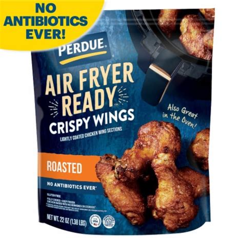 Perdue® Air Fryer Ready™ Frozen Fully Cooked Roasted Chicken Wings, 22 oz - Kroger