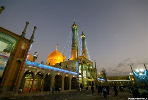 عکس حرم حضرت معصومه با کیفیت Hd