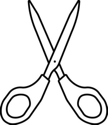 Scissors Outline Vector Art Icons And Graphics For Free Download