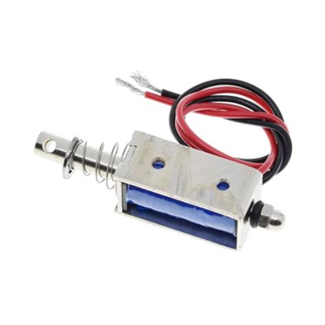 Mini Solenoide 12v Trava Elétrica Jf 0530b Bit Maker Arduinos Módulos Sensores 3d E Robótica