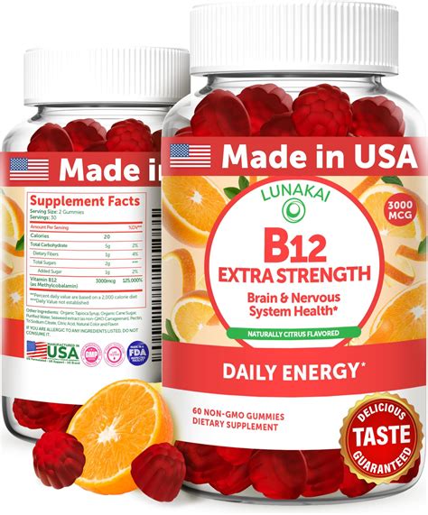 Nature Made B12 Energy Gummies 80 Count Pack Of 2 Health And Household
