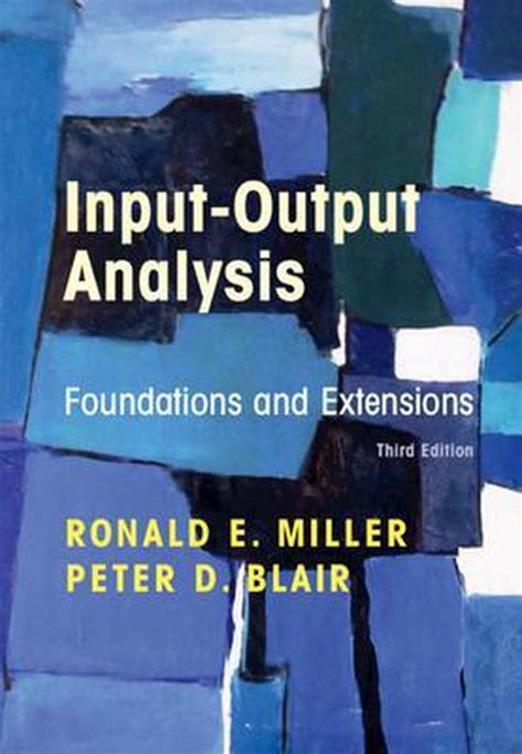 Input Output Analysis 9781108723534 Ronald E Miller Boeken