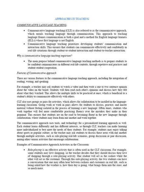 8 b compilation of approaches and methods of teaching pdf