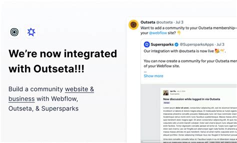 Community Websites Are Now Possible With Webflow And Outseta