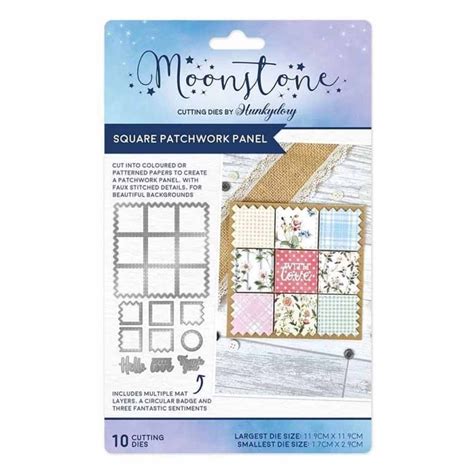 Square Patchwork Panel Metal Craft Dies For Paper Crafting