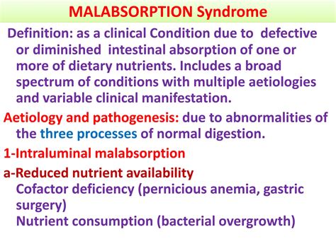 Approach To Malabsorption Syndrome Pptx