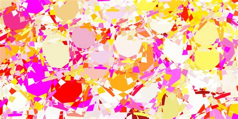 Light Multicolor Vector Template With Triangle Shapes 14736034 Vector Art At Vecteezy
