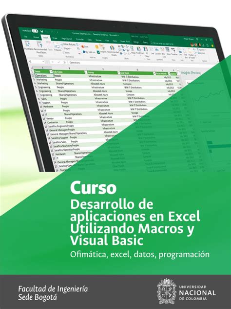 visual pdf macro informática microsoft excel