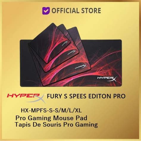 Promo Hyperx Fury S Speed Edition Pro Gaming Mouse Pad Sm M L Xl Extra Large Diskon 23 Di