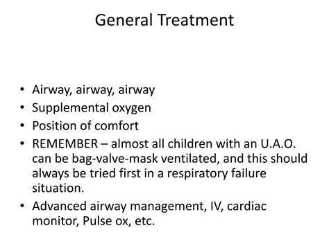 Upper Airway Obstruction 2 Pptx