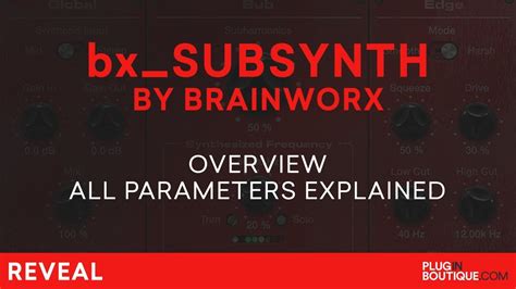 Brainworx Bxsubsynth How To Add Sub Bass To Anything Tutorial Youtube