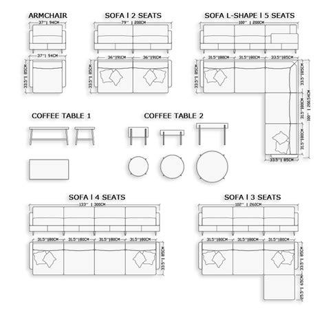 Autocad Blocks Sectional Sofa Top Front And Side Views
