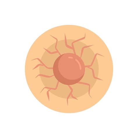 Premium Vector Biophysics Cell Icon Flat Illustration Of Biophysics