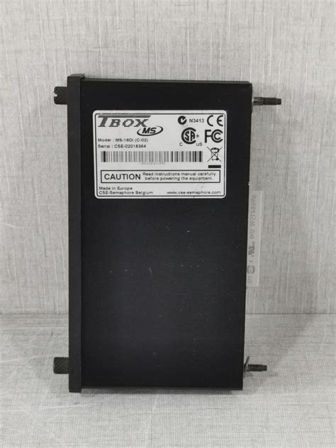 Used TBOX MS 16DI C 02 DIGITAL INPUT MODULE Orbit Surplus