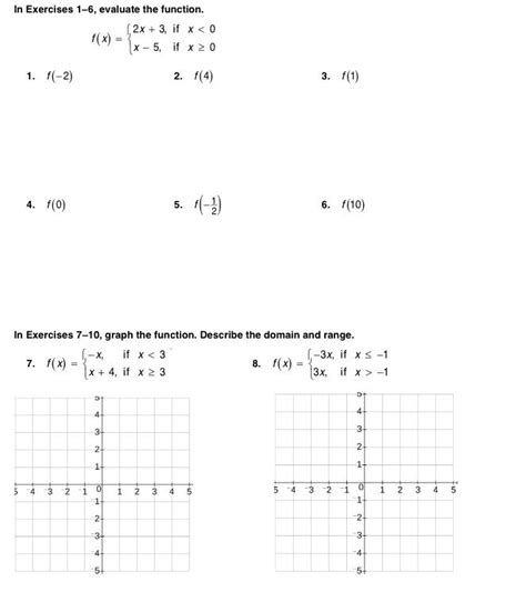 solved in exercises 1 6 evaluate the function