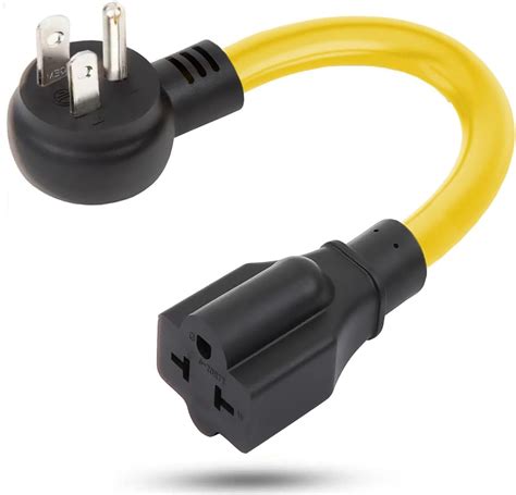12awg Right Angle 15 Amp To 20 Amp Plug Adapter Cable