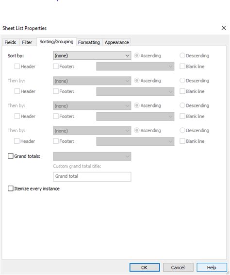 add schedule sorter autodesk community