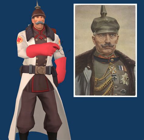 Prussian Pickelhaube Tf2 The Field Medic Militarization Of A German
