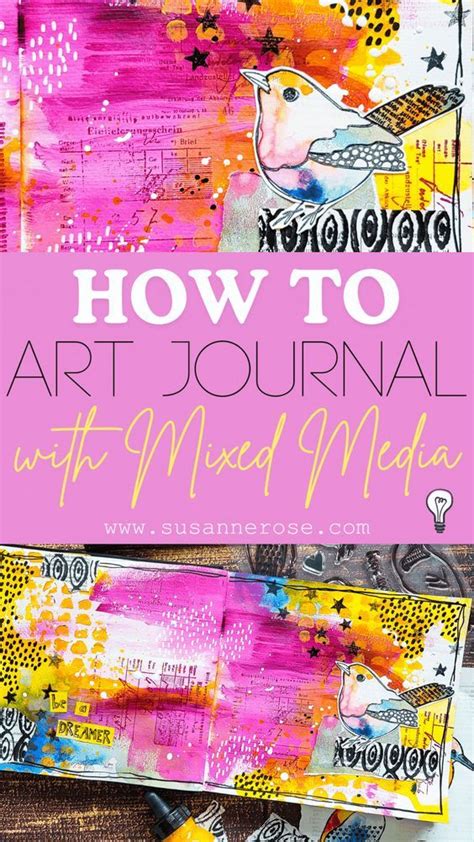 Learn How Easy It Is To Create Layers And Texture In Your Art Journal