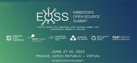 Embedded Open Source Summit 2023 Schedule Zephyr Os Security Iot Embedded Linux And More