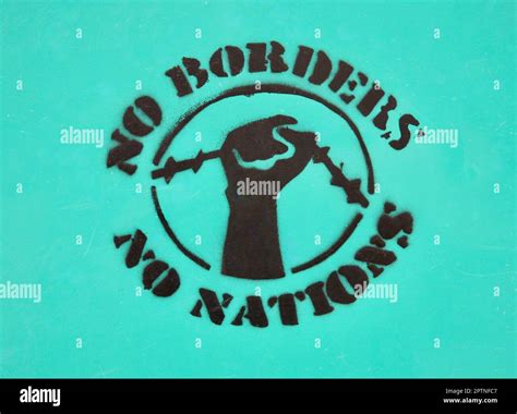 A Design For The Organisation Asking For An End To Man Made Borders And