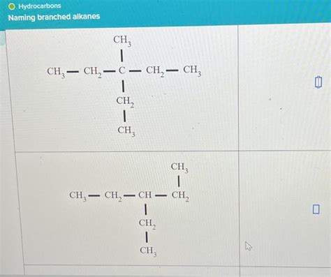 Solved Hydrocarbons