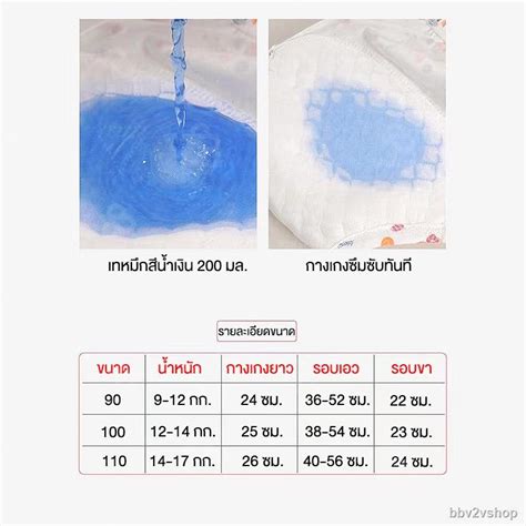 เตรียมจัดส่งพร้อมส่งจากไทย กางเกงเลิกเพิส กางเกงผ้าอ้อม สำหรับฝึกฉี่ ใส่นุ่มสบาย ซักใส่ซ้ำได้