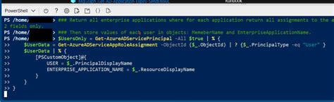 How To Get All Users And Group Users From Enterprise Applications In