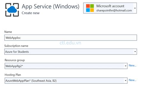 Lab Microsoft Azure Module Triển Khai ASP NET Web App