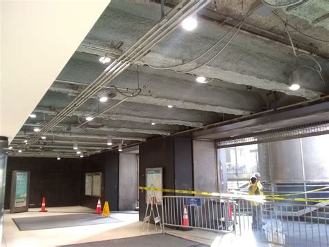 Powell Street Stations Ceiling Renovation Almost Done—two Years Late