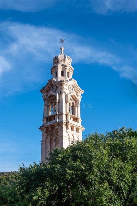 Church Of St John And Paul Lozisca Brac Croatia Editorial Stock