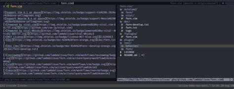 Github Lambdalisuevim Fern 🌿 General Purpose Asynchronous Tree Viewer Written In Pure Vim Script
