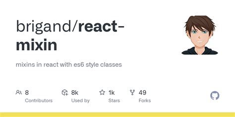 Github Brigandreact Mixin Mixins In React With Es6 Style Classes