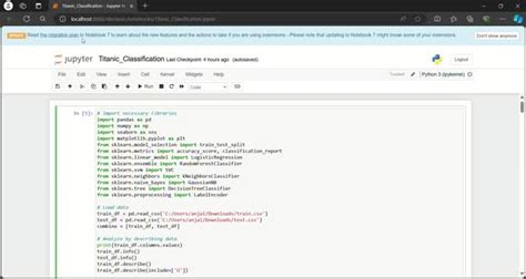 anjali k s on linkedin datascience machinelearning titanic python
