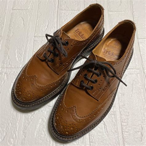 【美品】tricker´sトリッカーズ バートン シューツリー付き Uk75