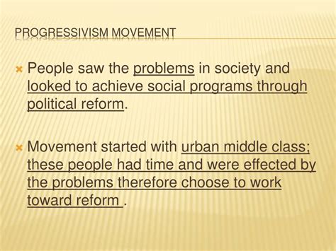 PPT Progressivism PowerPoint Presentation Free Download ID