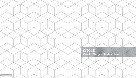 vector seamless rhombus pattern abstract geometric background stylish