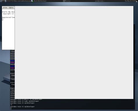 Utiliser Sqldeveloper Sous Linux Sql Developer Oracle