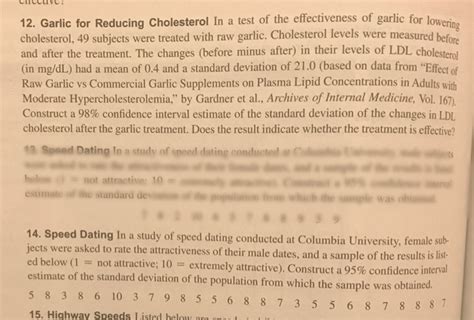 Solved Finding Critical Values And Confidence Intervals In Chegg Com