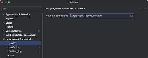 Configure Javafx Scene Builder Intellij Idea Documentation