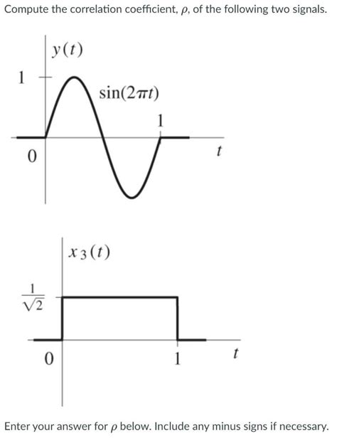 solved compute the correlation coefficient ρ of the