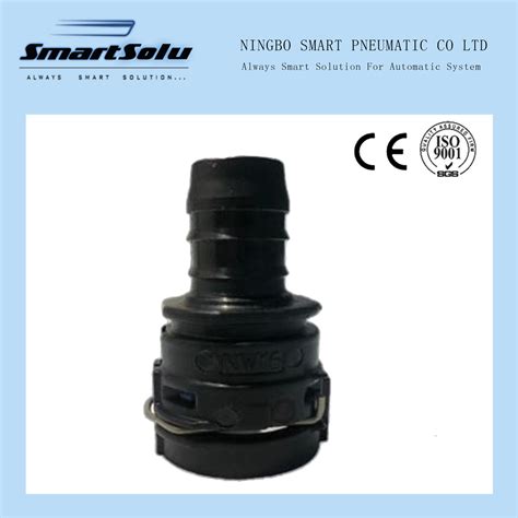 Nw16 20 60mm Nylon Tubing Vda Quick Joint For New Energy Electric Vehicle Water Hose Quick