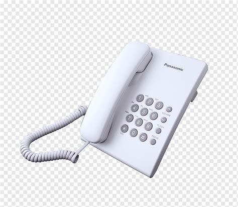 무선 전화기 가정 및 회사 전화 유선 전화 Panasonic Lcd 파나소닉 기타 집 비즈니스 전화 오디오 라인 Bigtel 48 Png Pngwing