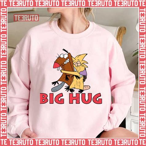 Angry Daggett Norbert Big Hug Angry Beavers Unisex Sweatshirt Teeruto