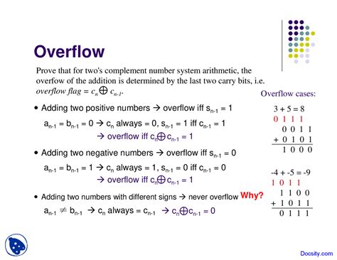 Complement Number System Design Techniques For Digital Systems Lecture Slides Docsity