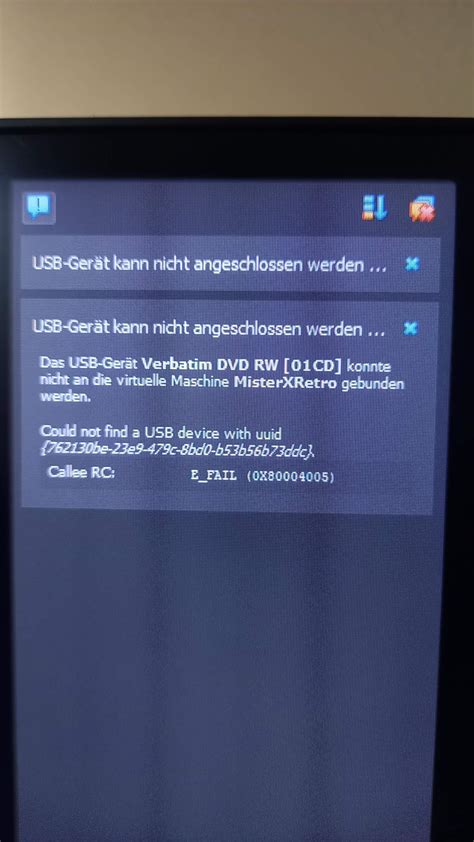 Vm Virtualbox Usb Device Fail Windows It Usb Stick