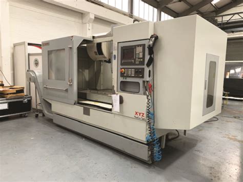 Xyz Vmc 1510 Siemens 810d Control With Shopmill 8000 Rpm Bt40 Spindle 24 Tool Atc Swarf