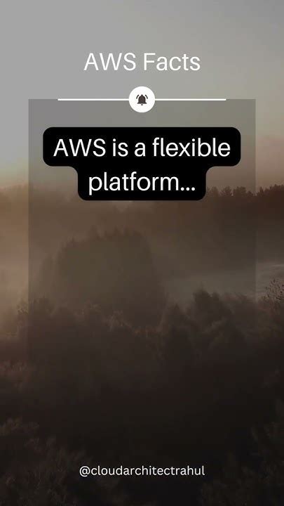 Flexible Aws Platform Aws Facts Cloudarchitect Rahul Youtube