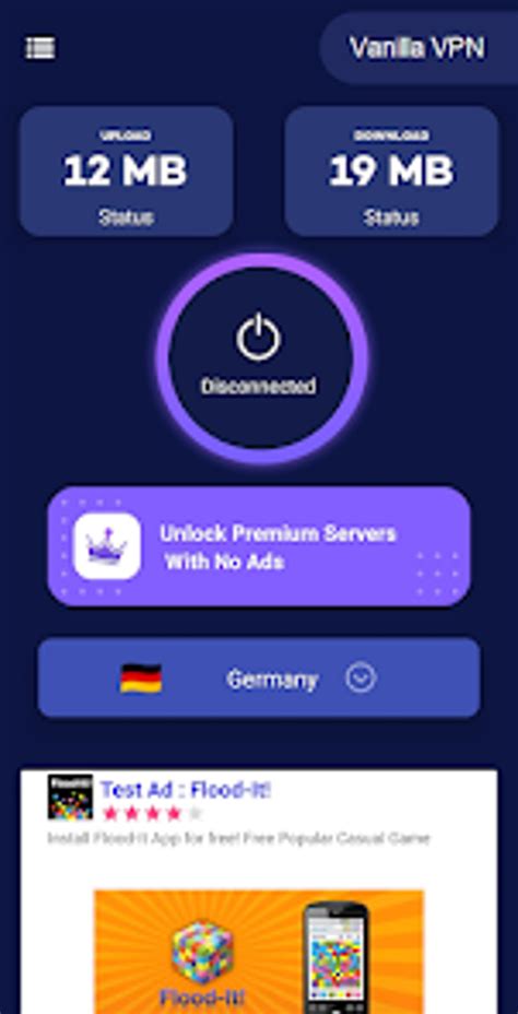 vanilla vpn app secure fre for android download